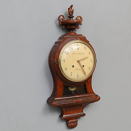 WALL CLOCK, Gerard W Lewerth, Södertälje, 1900s. Clocks & Watches ...