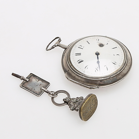 POCKET, Nicolas Lind (Swedish), London, silver with spider, early 1800s ...
