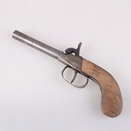 COMMUNICATION PISTOL, 1800s, so-called vineyard gun. Weapons ...