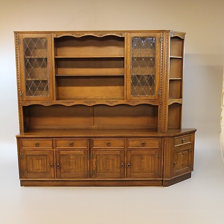 BOOKSHELF 2 sections including a corner cabinet Jaycee Furniture ...