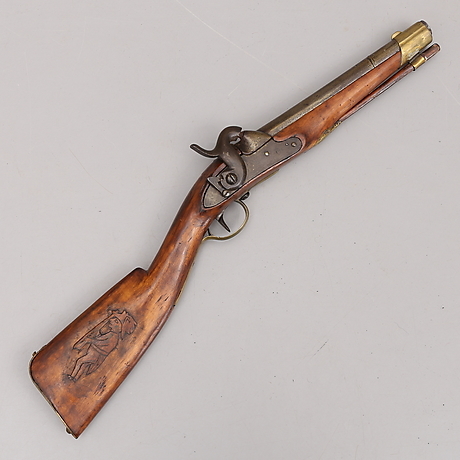 BATCH LOCK RIFLE, mid-19th century. Weapons & Militaria - Guns & Rifles ...