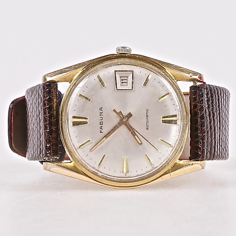 WRIST WATCH, Fabuna Automatic, mid 20th century. Clocks & Watches ...