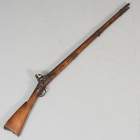 FLINTLOCK GUN, m/1791, Sweden. Weapons & Militaria - Guns & Rifles ...