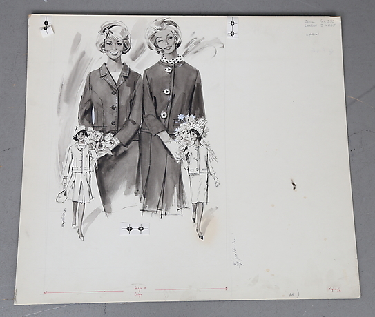 GERD MILLER. Mixed media, signed. Art - Paintings - Auctionet