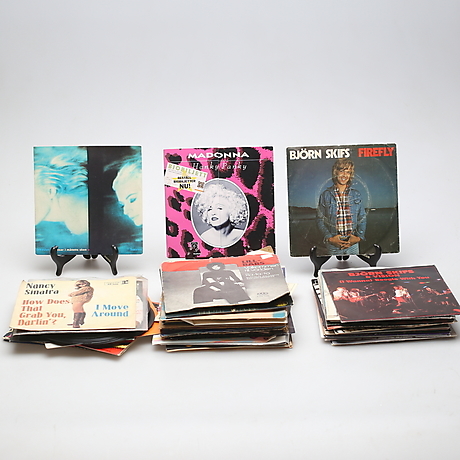 LP- OCH EP-SKIVOR samt STENKAKOR. Övrigt - Övrigt - Auctionet