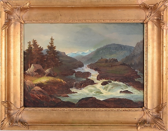 HASSE BERGMAN. Öl auf Leinwand. Kunst & Gemälde - Gemälde - Auctionet