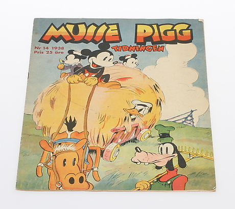 SERIES NEWSPAPER, "Mickey Mouse Magazine", 1938. Toys - Auctionet