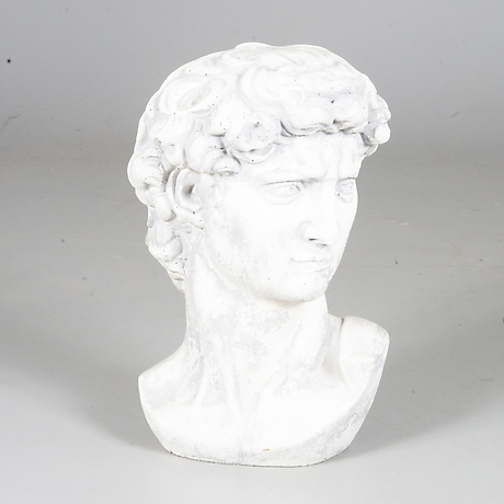 SCULPTURE, plaster, David. Art - Sculptures & Bronzes - Auctionet