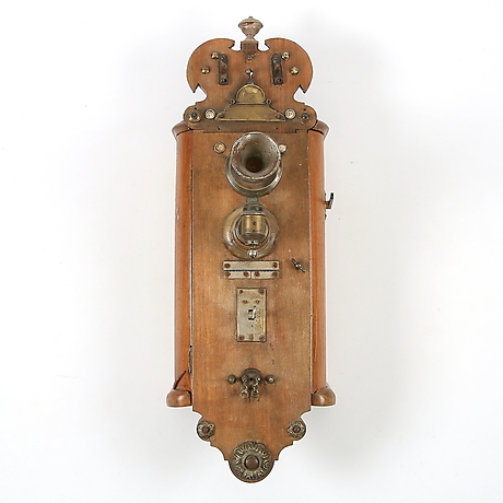 WALL TELEPHONE, LM Ericsson, 1880s. Collectables - Technica & Nautica - Auctionet