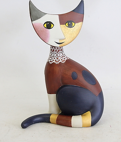 FIGURINER, ROSINA WACHTMEISTER. "katt" Porslin Goebel. Keramik & Porslin - Europeiskt - Auctionet