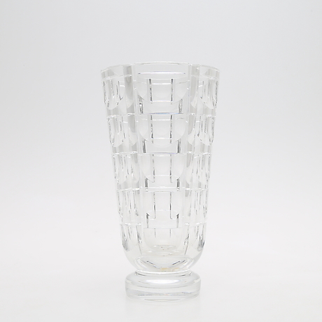 SIMON GATE. "THOUSAND WINDOWS" VASE, ORREFORS. Glass - Other - Auctionet