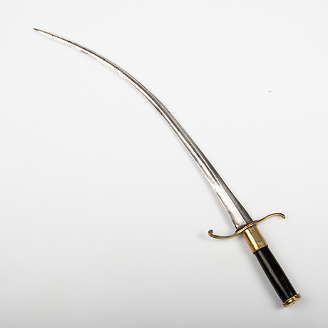 STICKERT, Russian navy, 18th century, curved stucco blade. Weapons ...