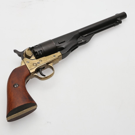 REVOLVER, Nachbau des Colt Army Model 1860, gekennzeichnet mit BKA 218 ...