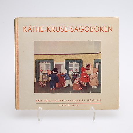 TYSK BARNBOK MED KÄTHE KRUSES DOCKOR SOM MONTERADE FÄRGPLANSCHER ...