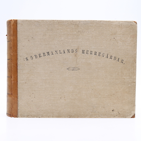SÖDERMANLAND MANSIONS WITH BEAUTIFUL COLORED LITHOGRAPHS. Books, Maps ...