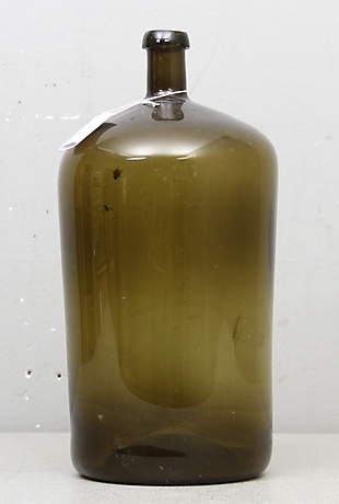 BOTTLE, glass, limmared, 1700s / 1800s. Glass - Other - Auctionet