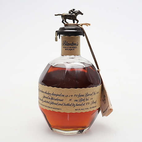 BLANTONS KENTUCKY ENDA FAT BOURBON. Vin, Portvin & Spritdrycker - Auctionet
