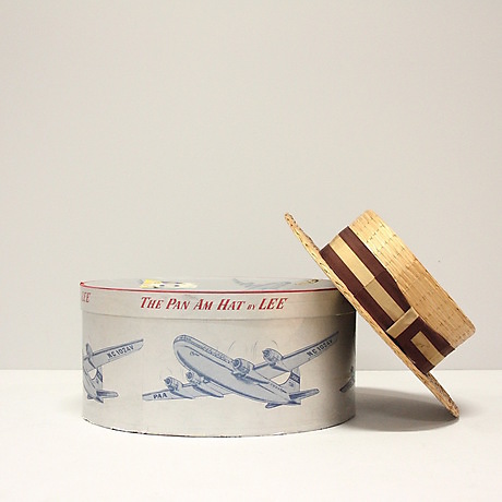 HAT with BOX, "The Pan Am Hat by Lee", America, 1950s. Vintage ...