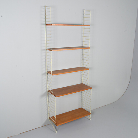 BOKHYLLA, "String", teak, 1900-talets mitt. Möbler - Skåp & Hyllor ...