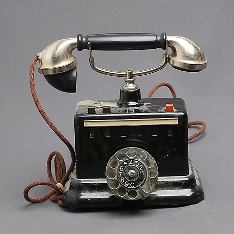 DESK PHONE, ABLM Ericsson, Stockholm, 1900s. Other - Technica & Nautica ...