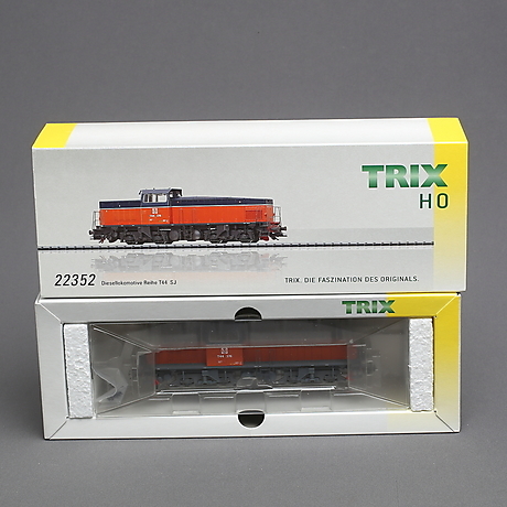 TRIX 22352 SJ:s diesellok T44 i originalkartong. Leksaker - Auctionet