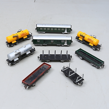 HAG 9 vagnar, spår 0. Leksaker - Auctionet