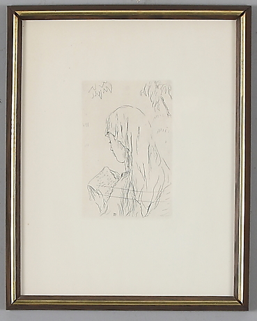 PIERRE BONNARD. After. Etching, monogram signed in the plate, issued by ...