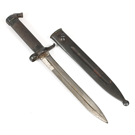 BAJONETT med BALJA, metall, sekelskiftet 18/1900. Vapen & Militaria ...