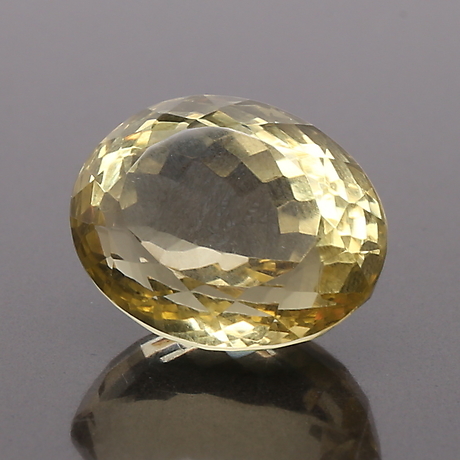Citron Quartz, 16,84 ct. Smycken & Ädelstenar - Ädelstenar - Auctionet
