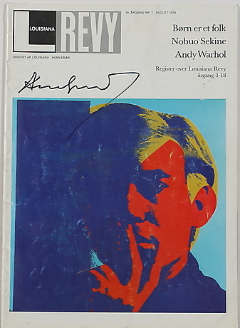 ANDY WARHOL. LOUSIANNA REVY, Nr 1 aug 1978. Andy Warhol utställningen ...