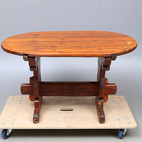 BOCKBORD, allmoge, 1700-/1800-tal. Möbler - Bord - Auctionet