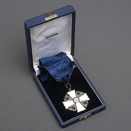 INSIGNIA, Order of the White Rose of Finland, stamped 1982. Coins ...