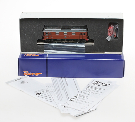 MODELLTÅG ROCO SJ:s Da-lok 936 i originalkartong. Leksaker - Auctionet