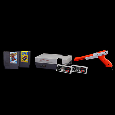 NINTENDO NES TV SPEL, 1980-tal. Leksaker - Auctionet
