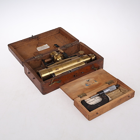 MÄTINSTRUMENT samt MIKROMETER, Fr. J. Berg AB , Stockholm,Ambrose ...