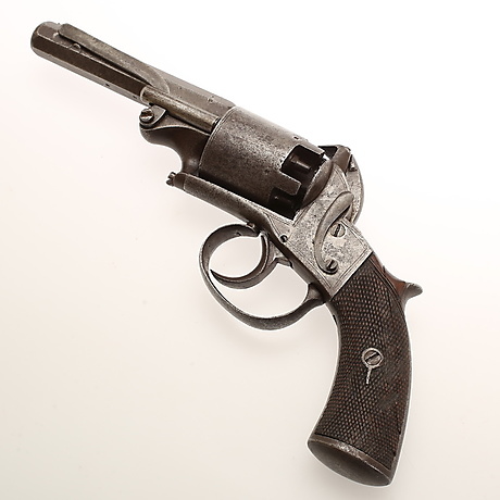 BLOCK LOCK REVOLVER of Tranter model, circa 1860. Weapons & Militaria ...
