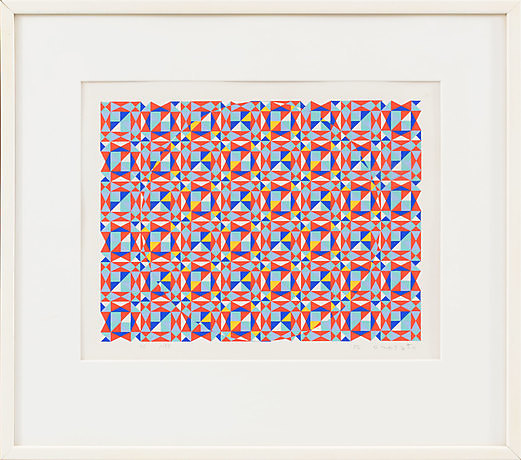 TOSHINOBU ONOSATO, composition, color lithograph, signed and numbered ...