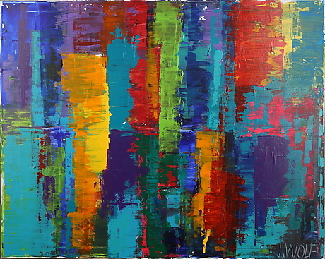 JAN WOLF. Costa Rica. Acrylic on canvas. Signed J Wolf. Art - Paintings ...