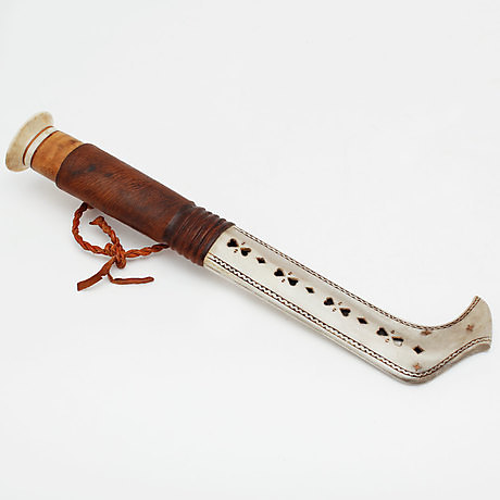 SAMEKNIV, Poul Milasson Komsen, signed 1979. Weapons & Militaria ...