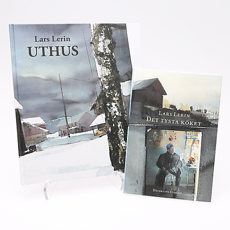DET TYSTA KÖKET & UTHUS MED LARS LERINS AKVARELLER. Böcker, Kartor ...