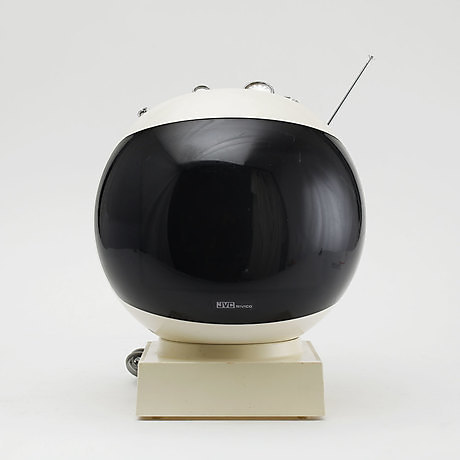 TV, "Rymdhjälmen", JVC Nivico, Videosphere, model 3240, Japan, 1970-tal ...