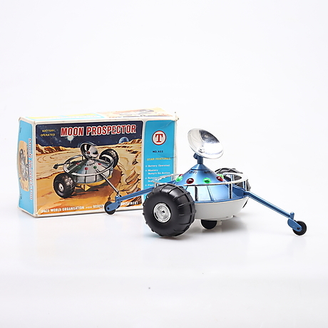 Plastic TOY "Moon Prospector", 1970s. Toys - Auctionet