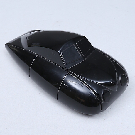 PLAYSAM SAAB, svart, modell i trä av ursaaben. Leksaker - Auctionet