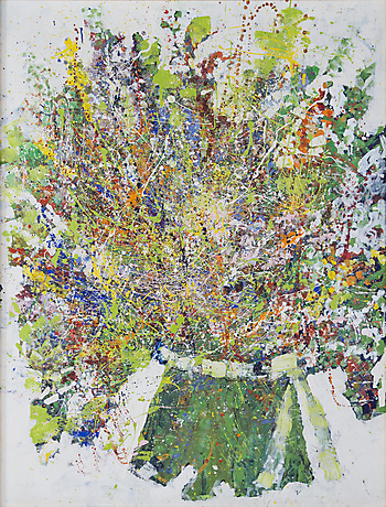 GUNILLA SCHYTTLA. OIL on Board, signed and dated 1973. Art - Paintings ...