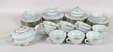 TESERVIS, "Grand", Arthur Percy, Gefle. Ceramics & Porcelain - European ...
