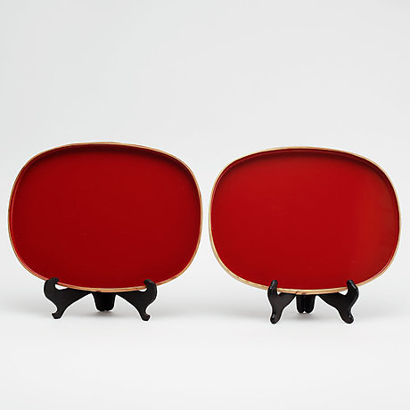 BRICKOR , trä och lackarbeten, Japan, 1900-tal. Asiatika - Auctionet