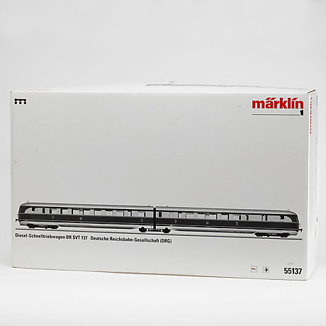 MÄRKLIN 55137 Dieselvagntågset BR SVT 137 (DRG) Insider modell ...