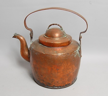 COFFEE BOILER, copper, 19th century. Silver & Metals - Pewter, Brass ...
