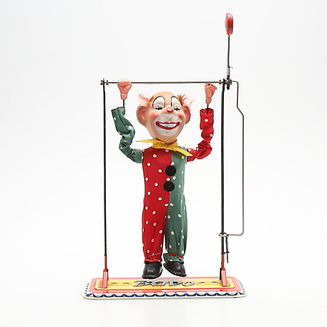 CLOWN/ACROBAT, "Babo", Arnold, Germany, mid 20th century. Toys - Auctionet