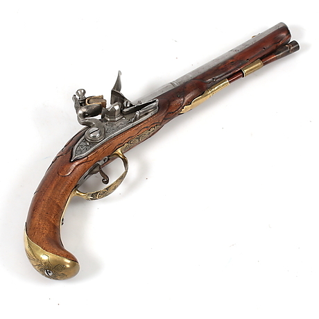 FLINTLOCK PISTOL, England, 18th century. Weapons & Militaria - Guns ...